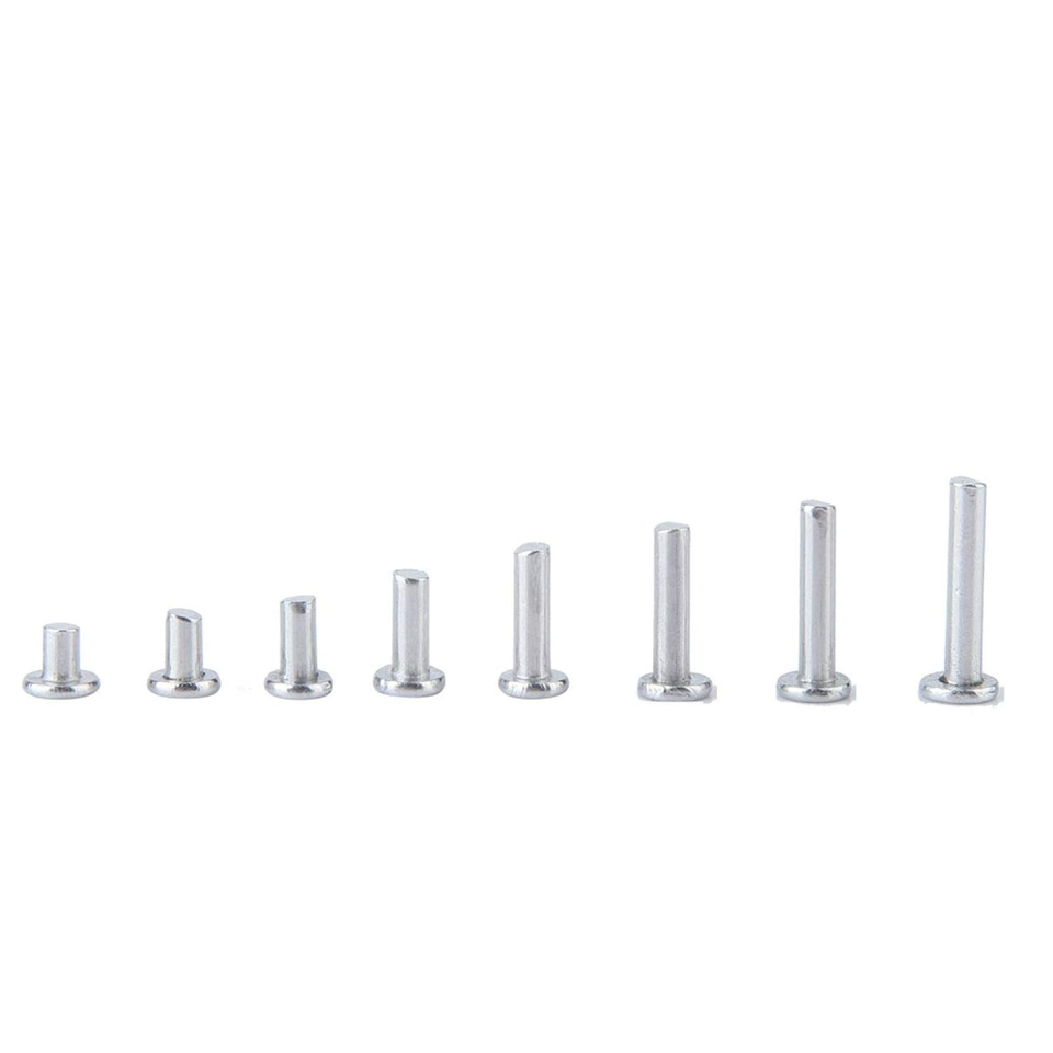 Solid Aluminum Rivet, Rivet Set, Solid Rivets Assortment Hammer Tools ...