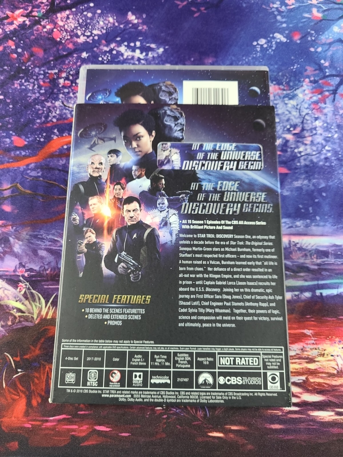 Star Trek Discovery: Season One DVD 2017 (4 Disc Set) 32429311306| eBay