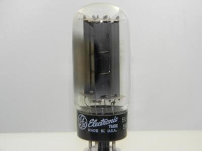 GE 5U4GB Test NOS 100/100% Smooth Grey Plates Side D Getter Serious ...