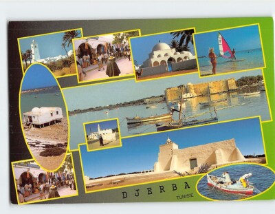 Postcard Scenes in the Island of Djerba Tunisia | eBay