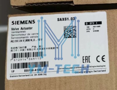 1PC Siemens SAX61.03 Valve Actuator New Expedited Shipping | eBay