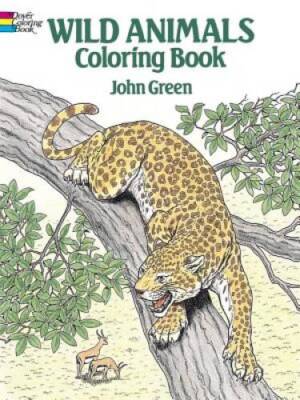 Wild Animals Coloring Book (Dover Nature Coloring Book) - Paperback ...