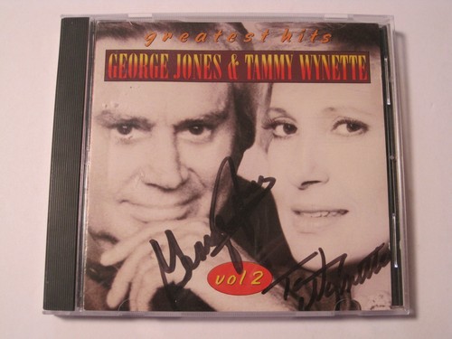 George Jones and Tammy Wynette Signed Greatest Hits CD Vol 2 | eBay