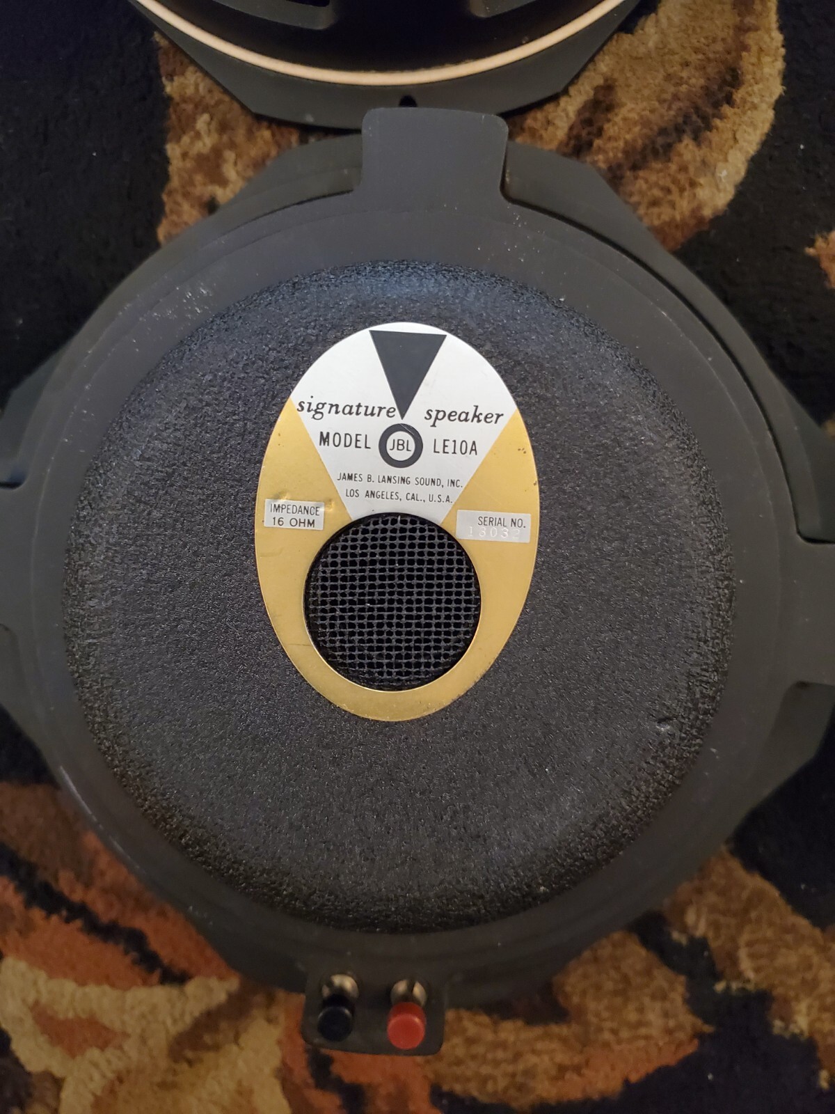 2 JBL Signature LE10A 10in Vintage Drivers | eBay