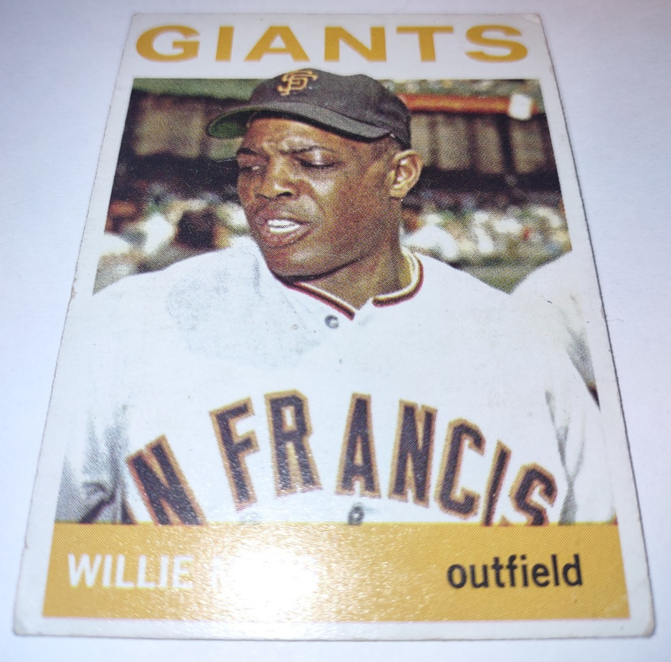 1964 Topps Baseball #150 Willie Mays VG (ink on back) please read | eBay