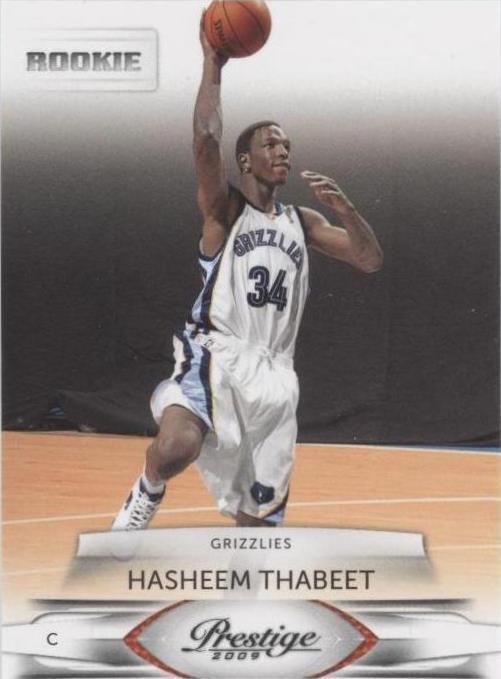 2009-10 Panini Prestige - Rookie Hasheem Thabeet #152 (RC) for sale ...