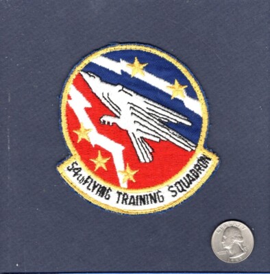 Original 54th FTS USAF ATC Flying Training Squadron Patch | eBay