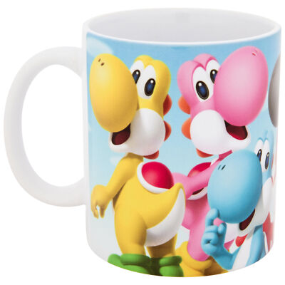 Super Mario Bros. Yoshi Colors 11 oz. Ceramic Mug Multi-Color | eBay