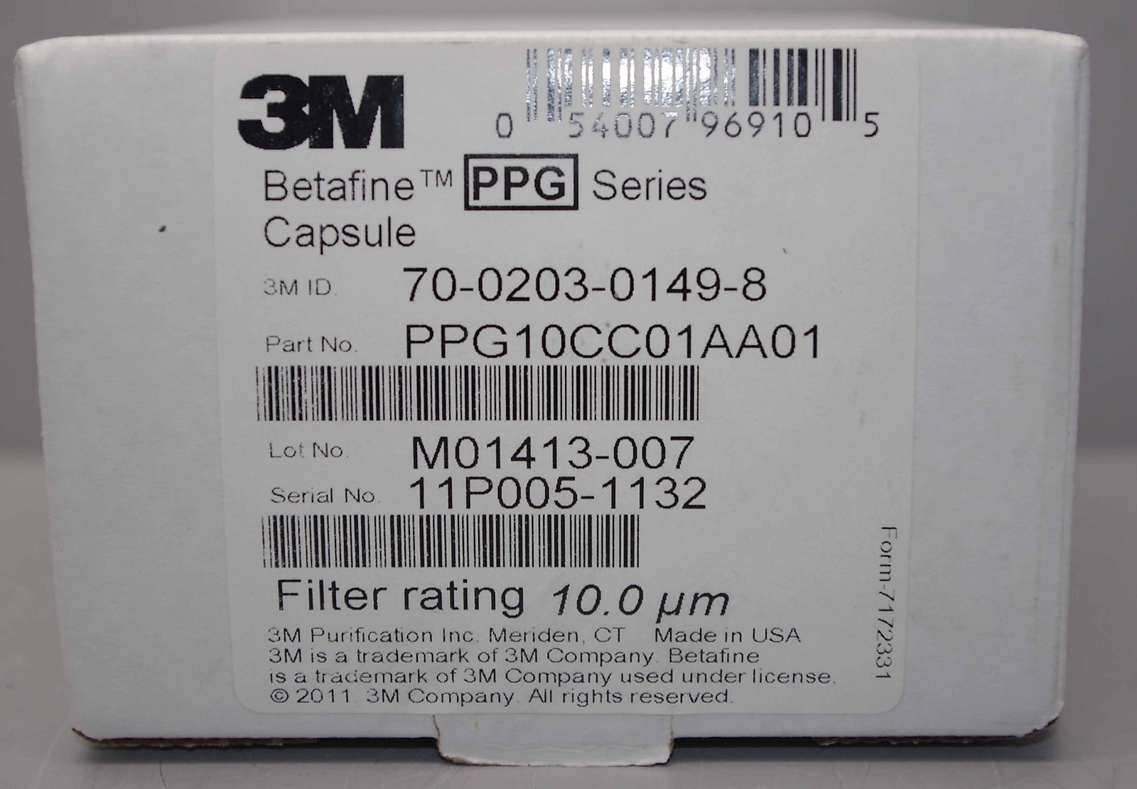 3M Betafine Capsule Filter PPG Series PPG10CC01AA01 ++ NEW ++ | eBay