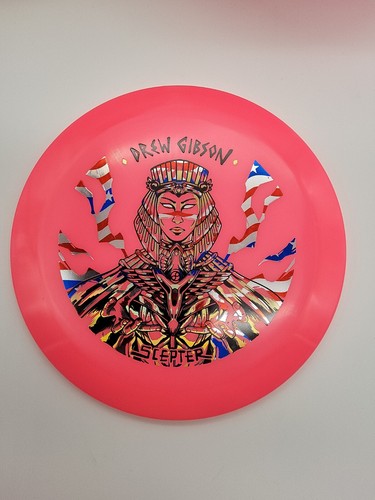 Infinite Discs C-blend Glow Scepter Drew Gibson disc golf pink 170g #1 ...