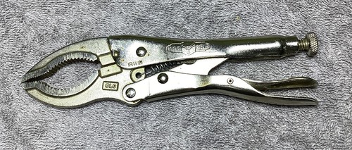 VISE GRIP (IRWIN) NO.6LC LOCKING PLIERS RADIUS JAWS | eBay