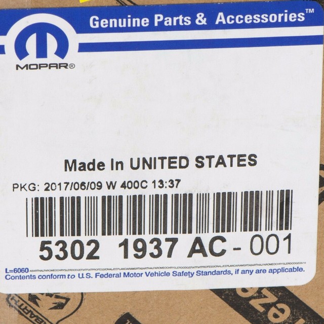 Engine Valve Cover Left Mopar 53021937AC for sale online | eBay