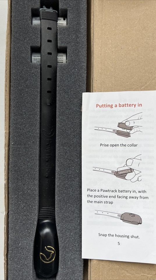 Pawtrack GPS Cat Tracking Collar Batteries Included | eBay