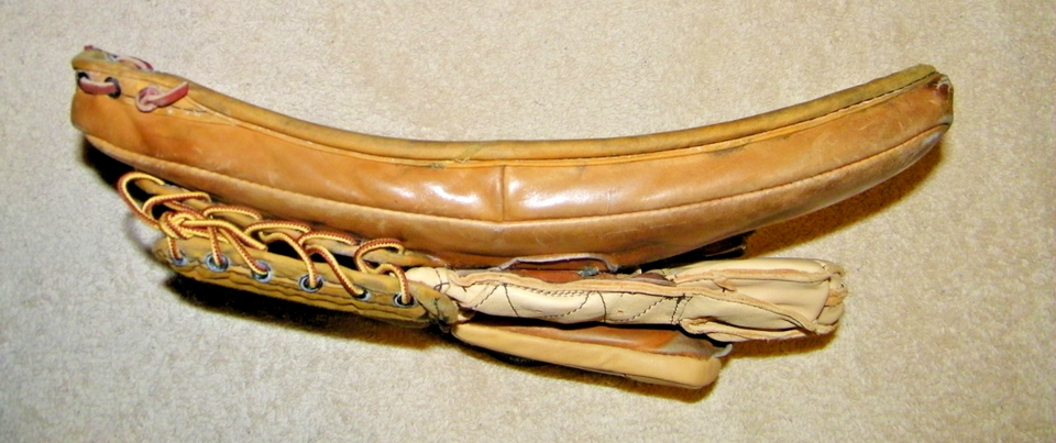 VINTAGE COOPER GM12 BLOCKER & GM21 CATCHING HOCKEY GOALIE GLOVES SET ...