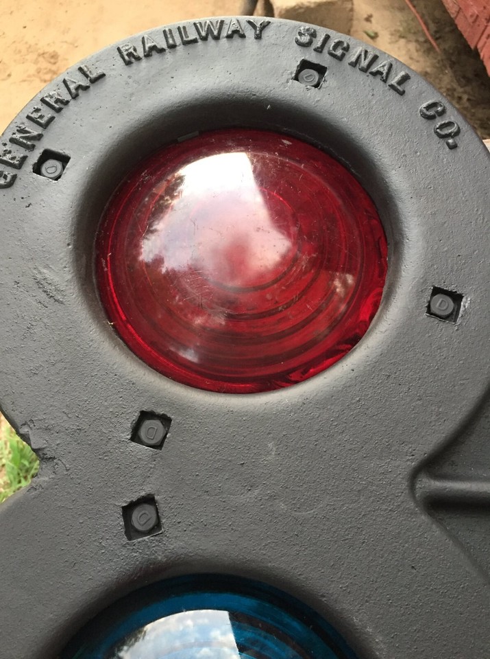 Train order semaphore signal 6 1/2 inch lens / glassware | eBay