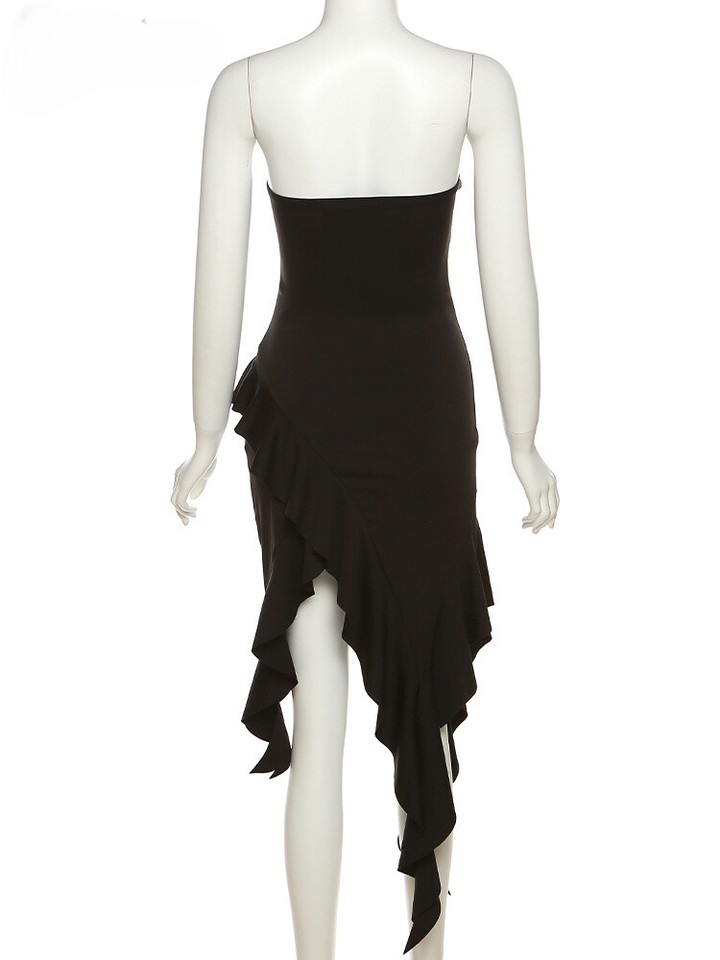 Knitted Breathable High Elastic Sexy Charm Girl Women'S Irregular ...