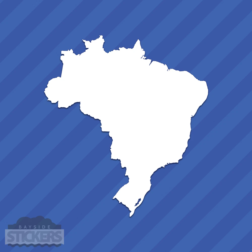 Brazil Map Outline States