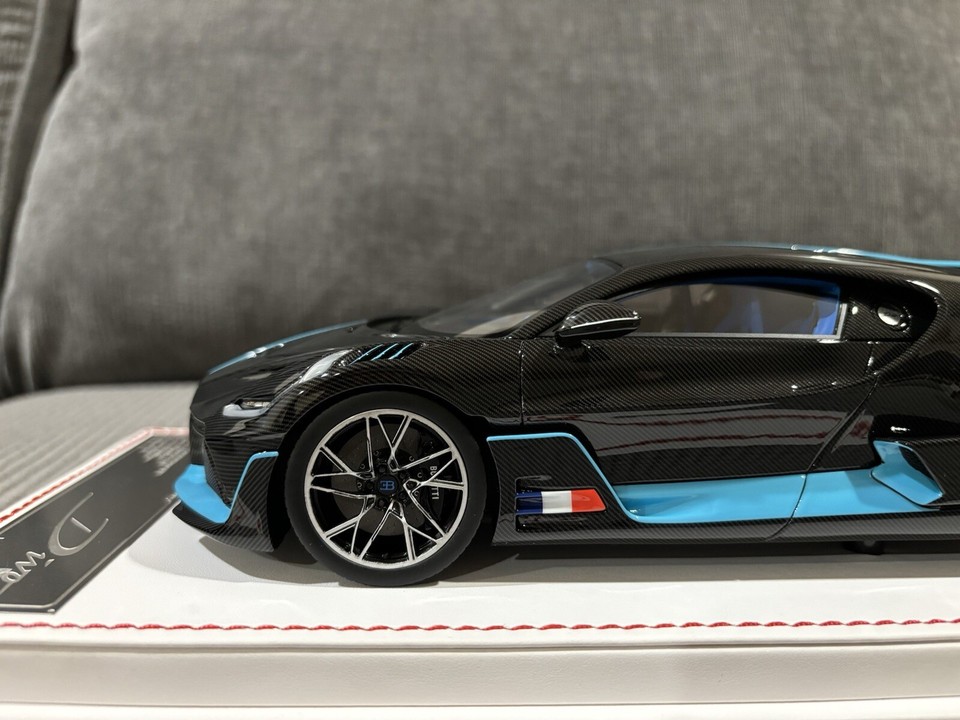 1/18 Bugatti Divo Full Carbon/blue Limited 10 PCs F.C Model Dg Mr | eBay