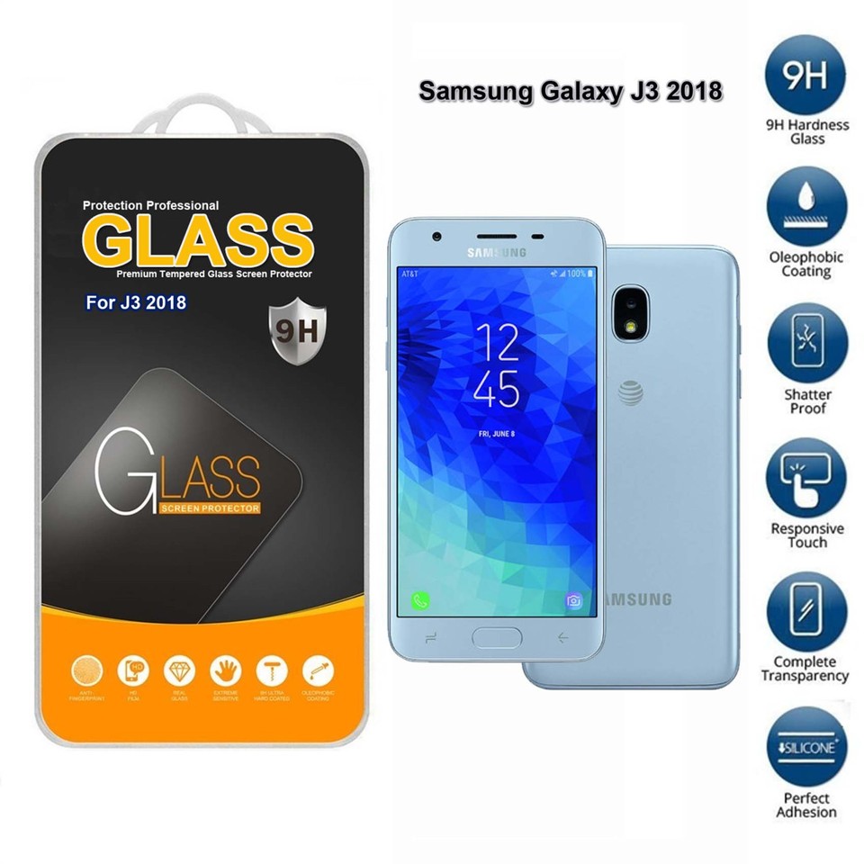 For Samsung Galaxy J3 2018 Tempered Glass Mobile Phone Screen Protector ...
