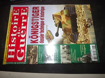 ** Revue Histoire de Guerre n°48 Konigstiger / B 26 / Leichten en ...