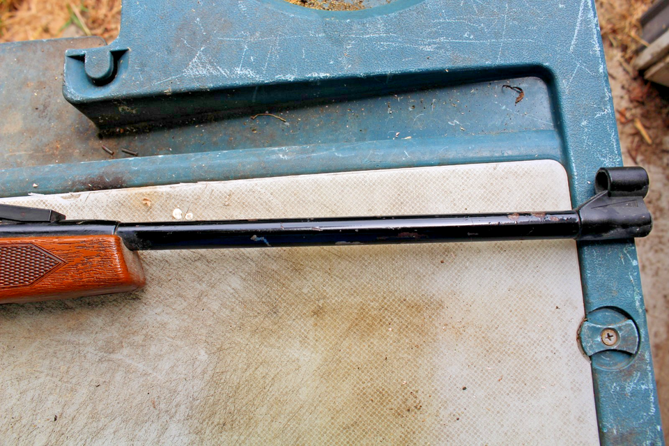 Marksman Model 1780 .177 Air Rifle Break Top Barrel Vintage Rare | eBay