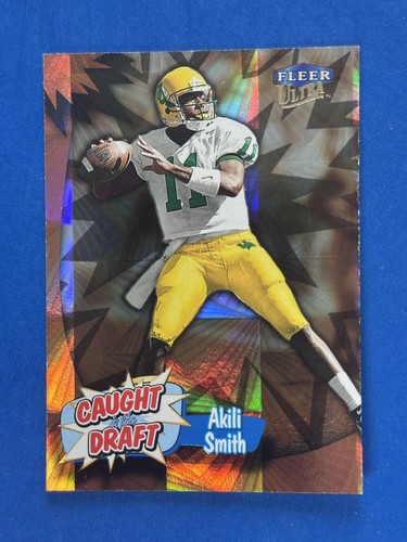 1999 Ultra Caught in the Draft #13 CD Akili Smith Cincinnati Bengals ...