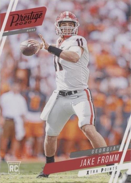 2020 Panini Chronicles Draft Picks - Prestige Draft Picks Jake Fromm ...