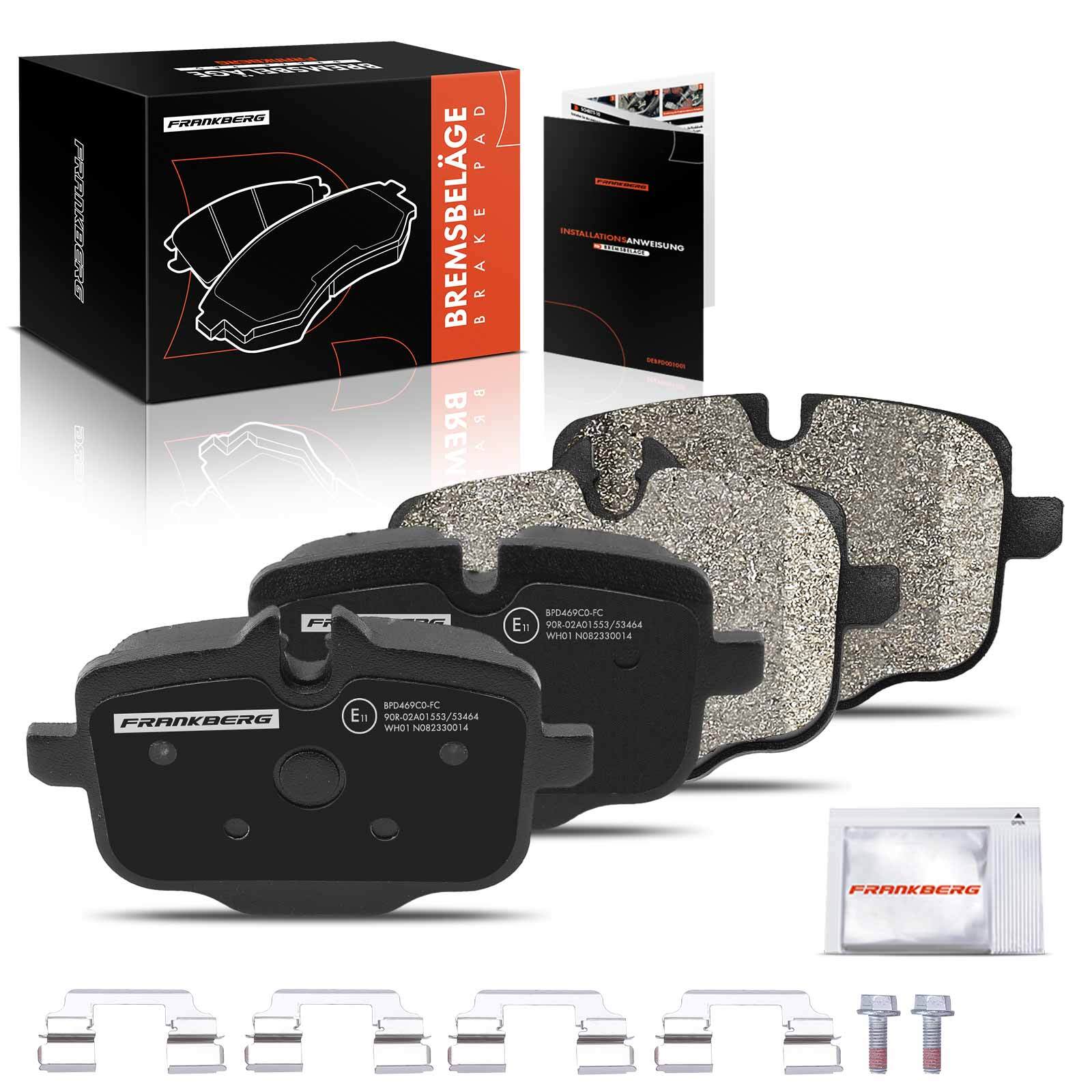 Brake Pads Set Rear for BMW F10 F11 G31 G30 F06 F12 F13 G01 G05 G07 ...