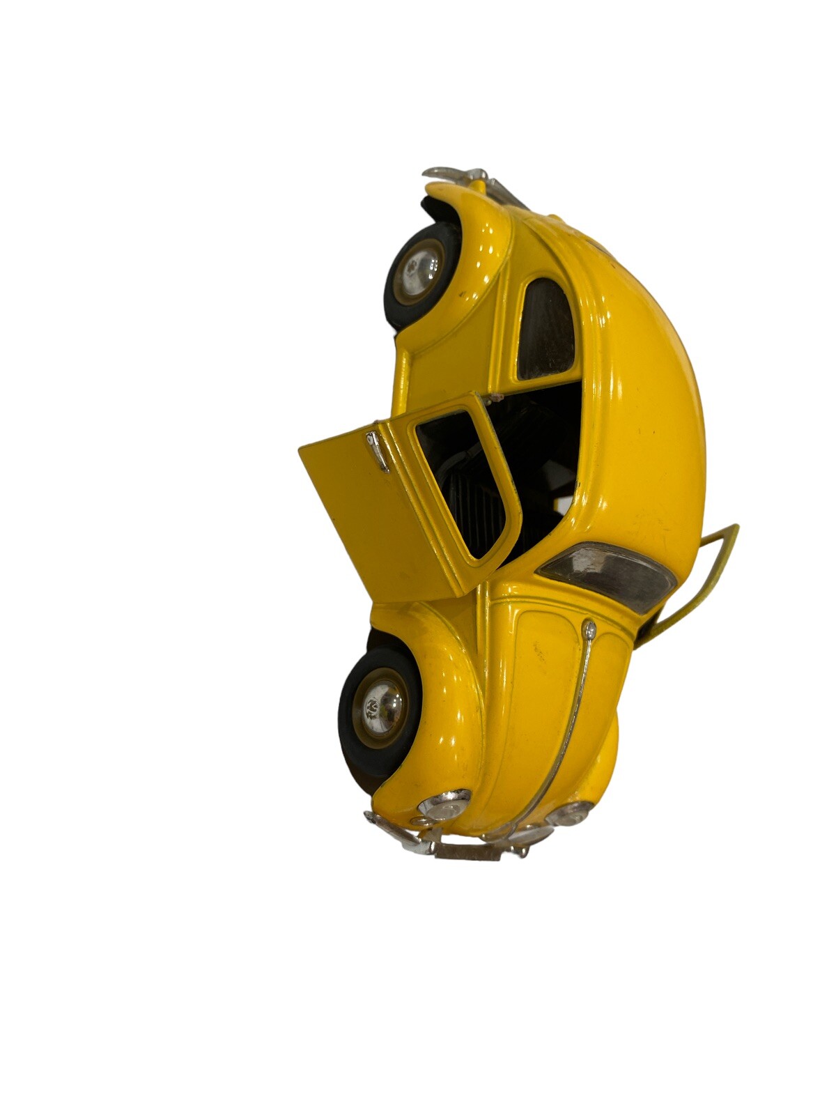 Volkswagen Toy Car WOB VW55 Superior Sunnyside 1955 Yellow Beetle Bug ...