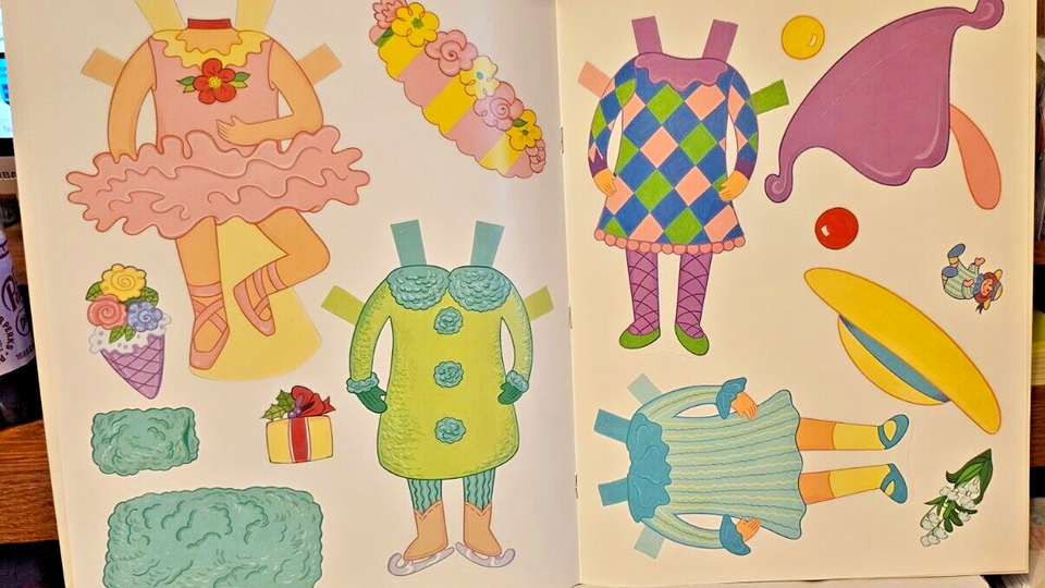 Vintage Golden Books Madeline Paper Doll Uncut | eBay