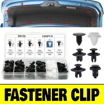 Assortments Push Pin Parts Car Bumper Rivet Clip Body Molding Retainer ...