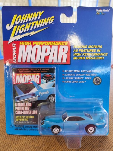 Johnny Lightning High Performance Mopar 1970 Plymouth Superbird White ...