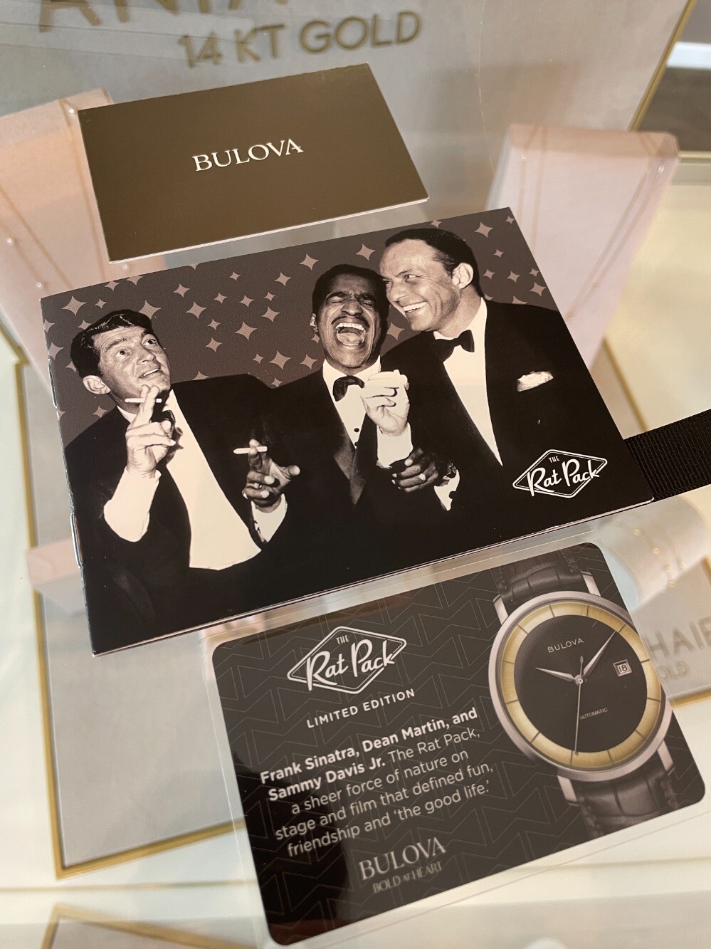 Bulova 96B406 Archive Series Rat Pack Limited Edition Automatic Mens ...