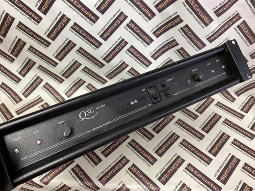 QSC MX1500 Dual Monaural Amplifier = for repair | eBay