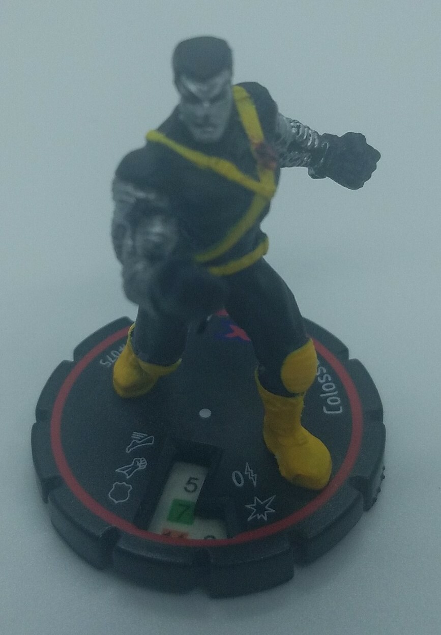 HEROCLIX COLOSSUS #075 RARE BOOSTER PACK BLACK SUIT FIGURE! | eBay