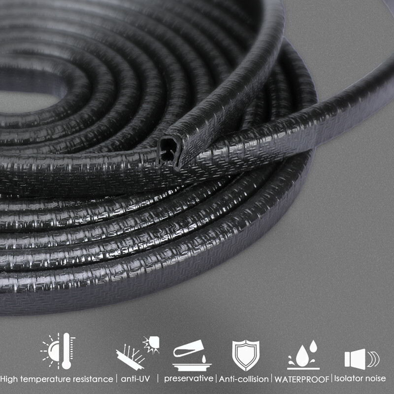 4M Seal Strip Trim For Car Front Windshield Sunroof Weatherstrip Rubber ...