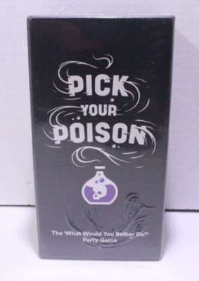 Pick Your Poison Card Game: The What Would You Rather Do? Game for All ...