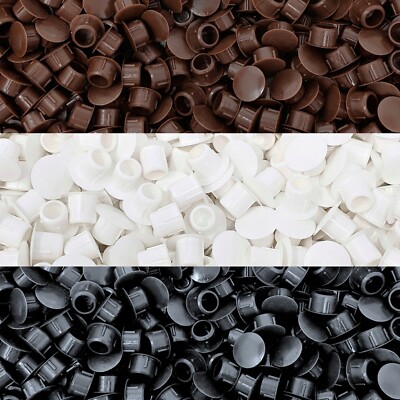 Plastic Hole Plugs - M8/M10 - Finishing Caps - Brown/White/Black ...