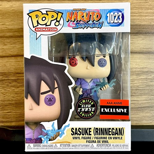 Naruto Sasuke Rinnegan CHASE Funko Pop! #1023 Shonen Jump Shippuden AAA ...