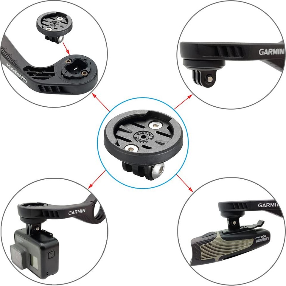 Outfront Mount For Garmin Edge Compatible With Camera Or Headlight ...