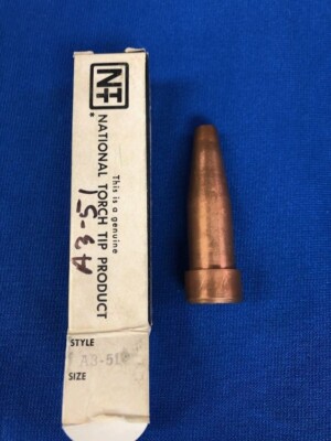 Cutting Torch Tip NATIONAL A3-51 size 51 National Torch Tip NTT | eBay