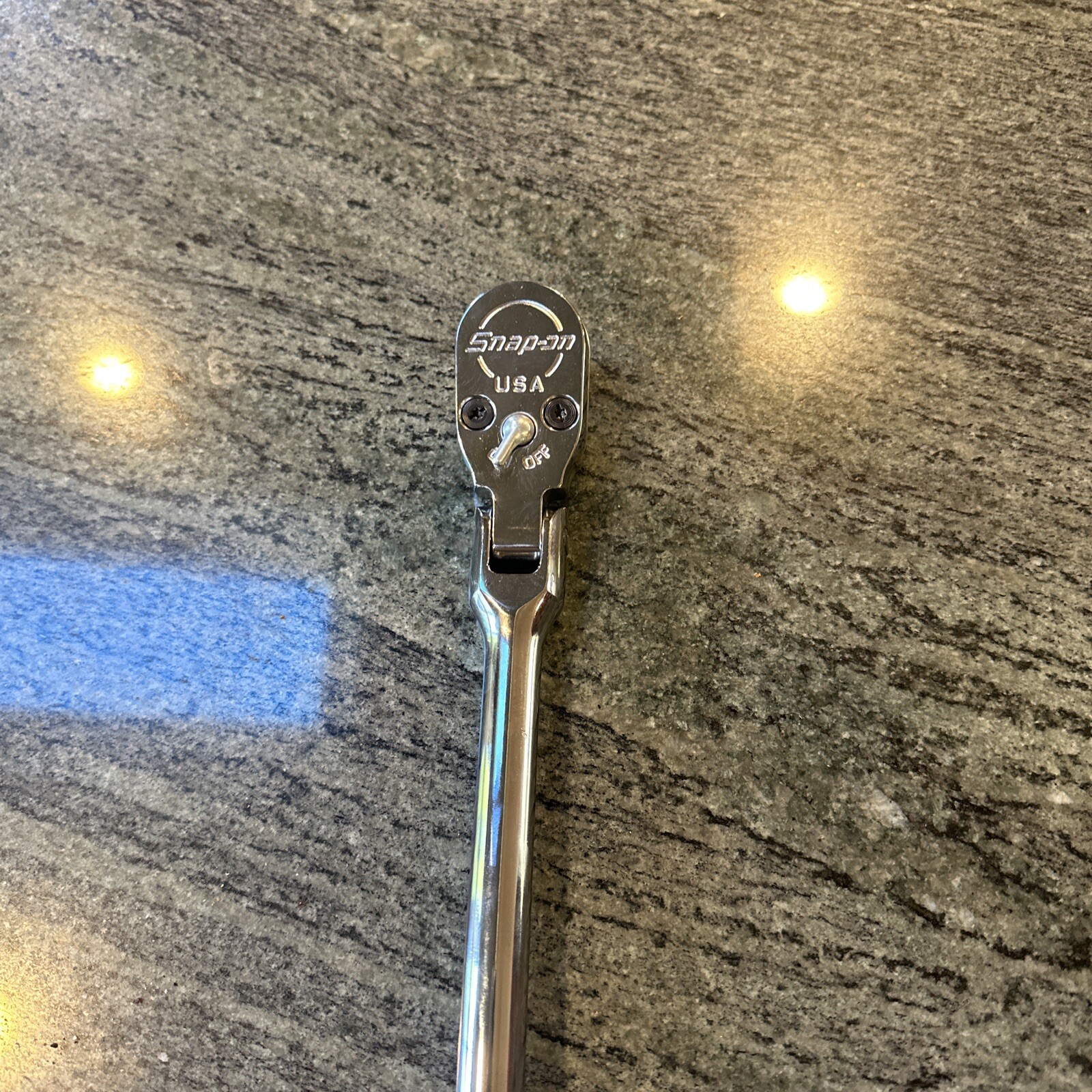 Snap On shlfd80a 1/2” drive hard handle long flex head ratchet hi viz ...