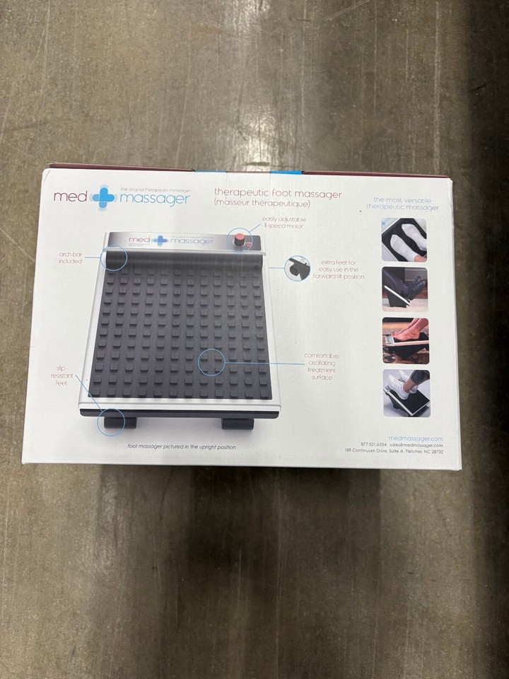 MedMassager Therapeutic Foot Massager MMF07 MED MASSAGER Circulation 11 ...
