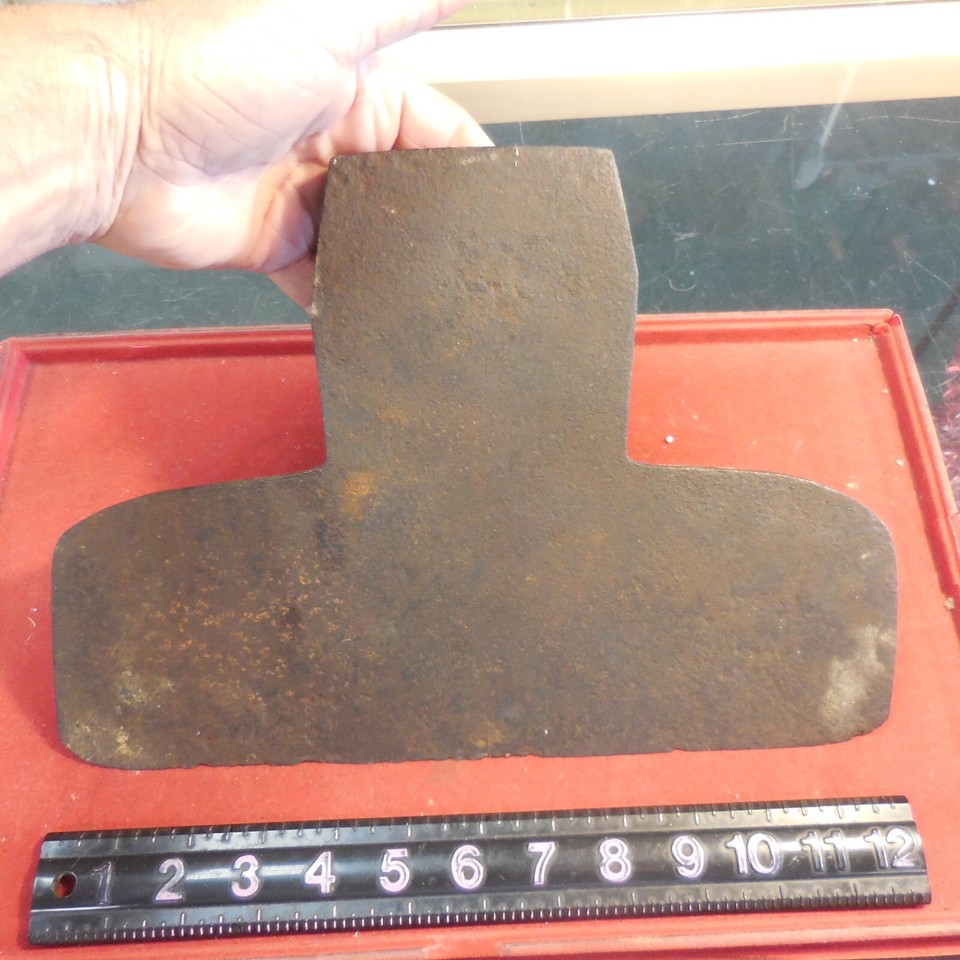 Rare True Temper antique 12 in flint edge full blade broad axe | eBay