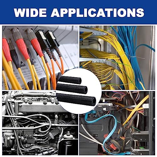 Split-Sleeve Wire Loom for High-Temperature Automotive Harness and Home ...