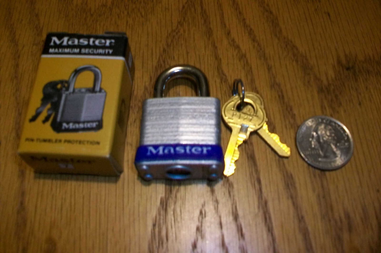 VINTAGE MASTER LOCK NO. 7 PADLOCK & KEYS. | eBay