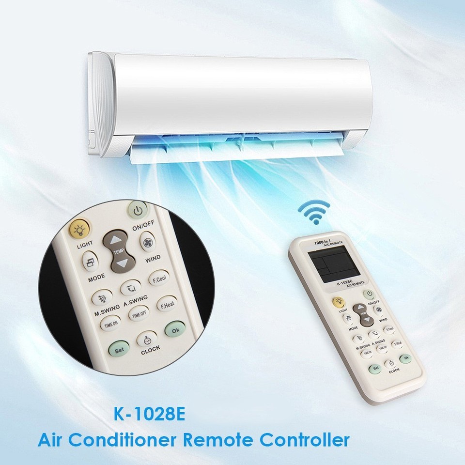 AC Remote Comfortable Handle Long-distance Operate Home Use Office Use ...