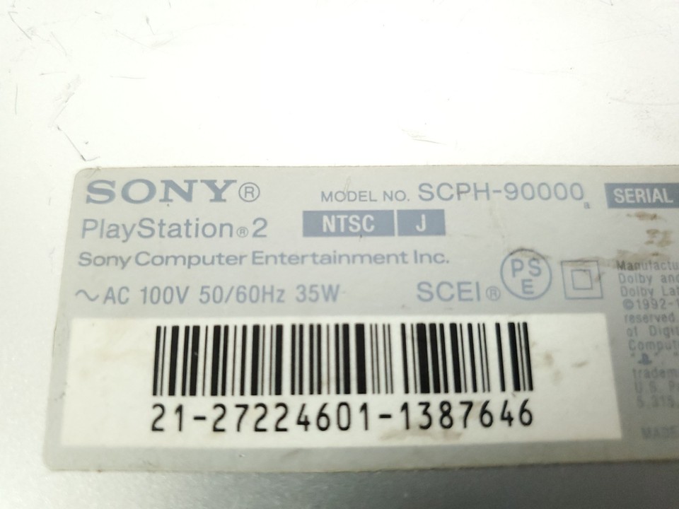 "Region Free" SONY Playstation 2 PS2 Slim Console SCPH-90000 Satin ...
