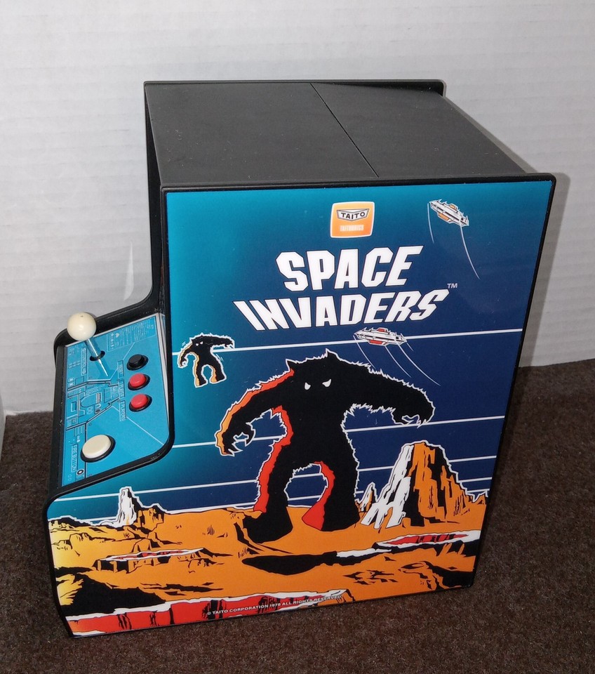 TAITO Mini Space Invaders 6.75 inch Micro Player Retro Arcade WORKS | eBay
