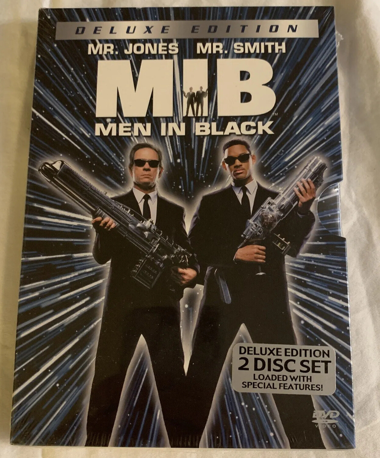 Men In Black (DVD, 2002) Sealed 2-Disc Set Deluxe Edition Tommy Lee ...